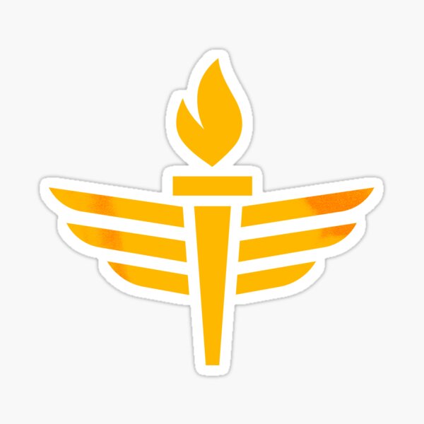 "PGSF Logo | Treated | Orange" Sticker for Sale by PGSFounder | Redbubble