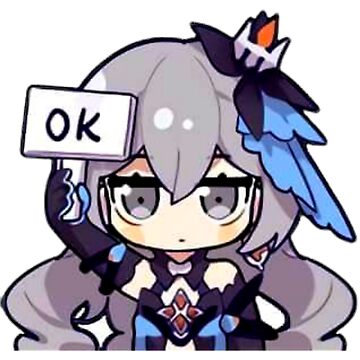 "cute honkai Sticker " Sticker for Sale by RyanyGosling | Redbubble