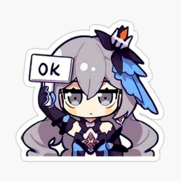 "cute honkai Sticker " Sticker for Sale by RyanyGosling | Redbubble
