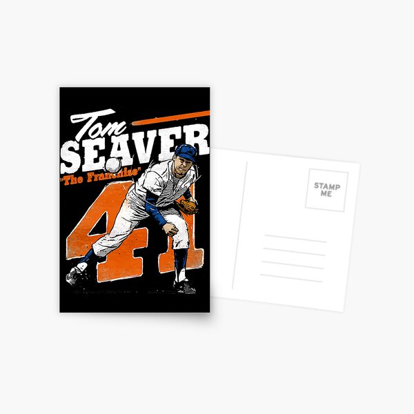 "Tom Seaver Retro" Postcard for Sale by Shakies-Greyson | Redbubble