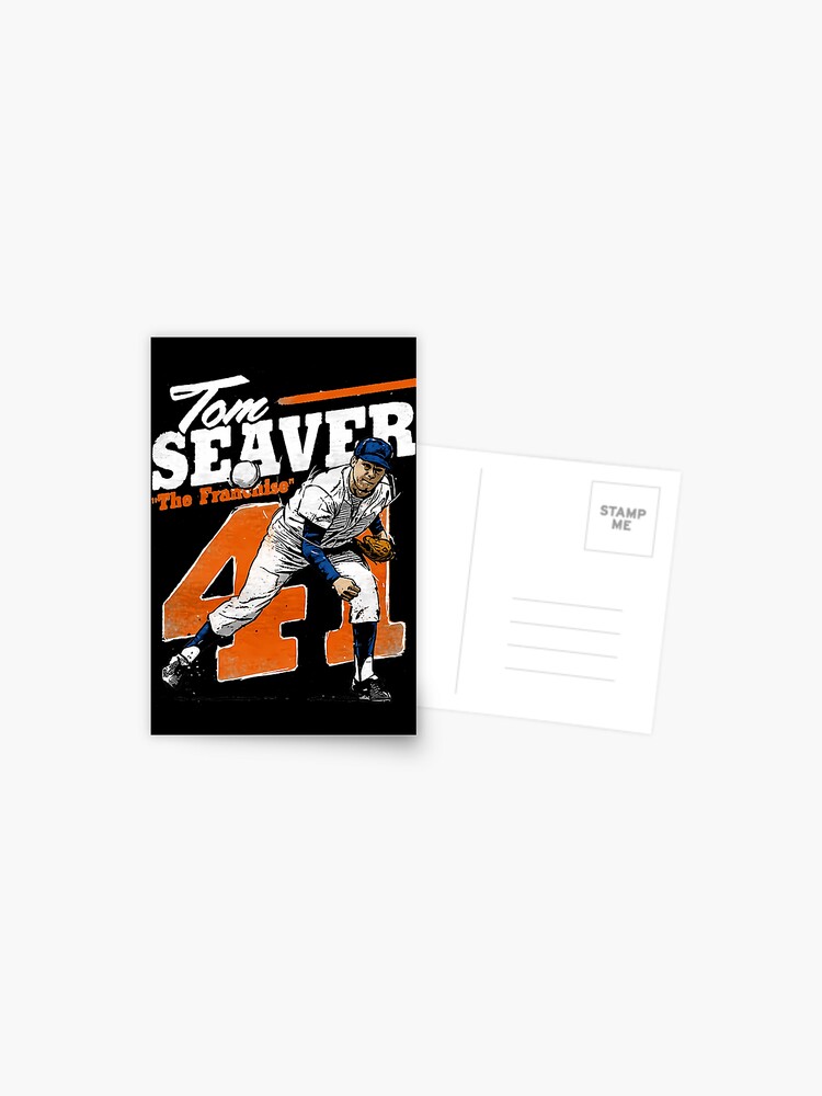 "Tom Seaver Retro" Postcard for Sale by Shakies-Greyson | Redbubble