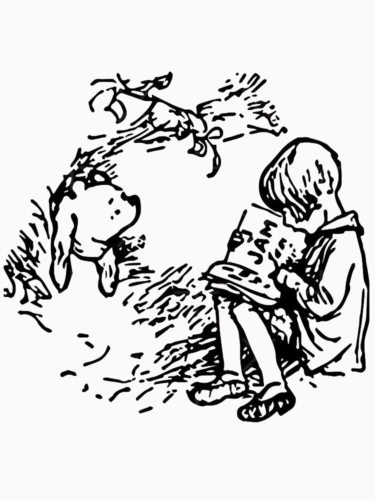 "The Great Retro Winnie The Pooh And Christopher Robins Vintage Art ...