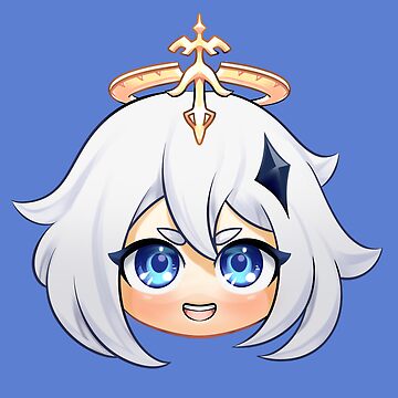 "Chibi Paimon from Genshin Impact" Sticker by MixMixel | Redbubble