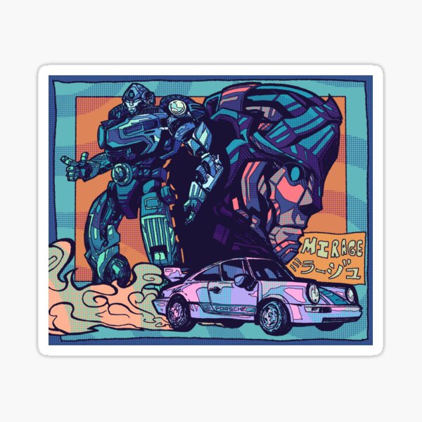 "Mirage" Sticker for Sale by Whaalless | Redbubble