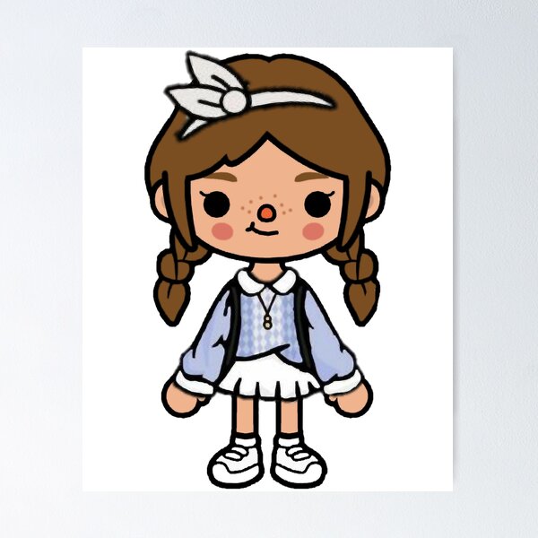 "toca life box - toca boca cute" Poster for Sale by dahlia-mays | Redbubble