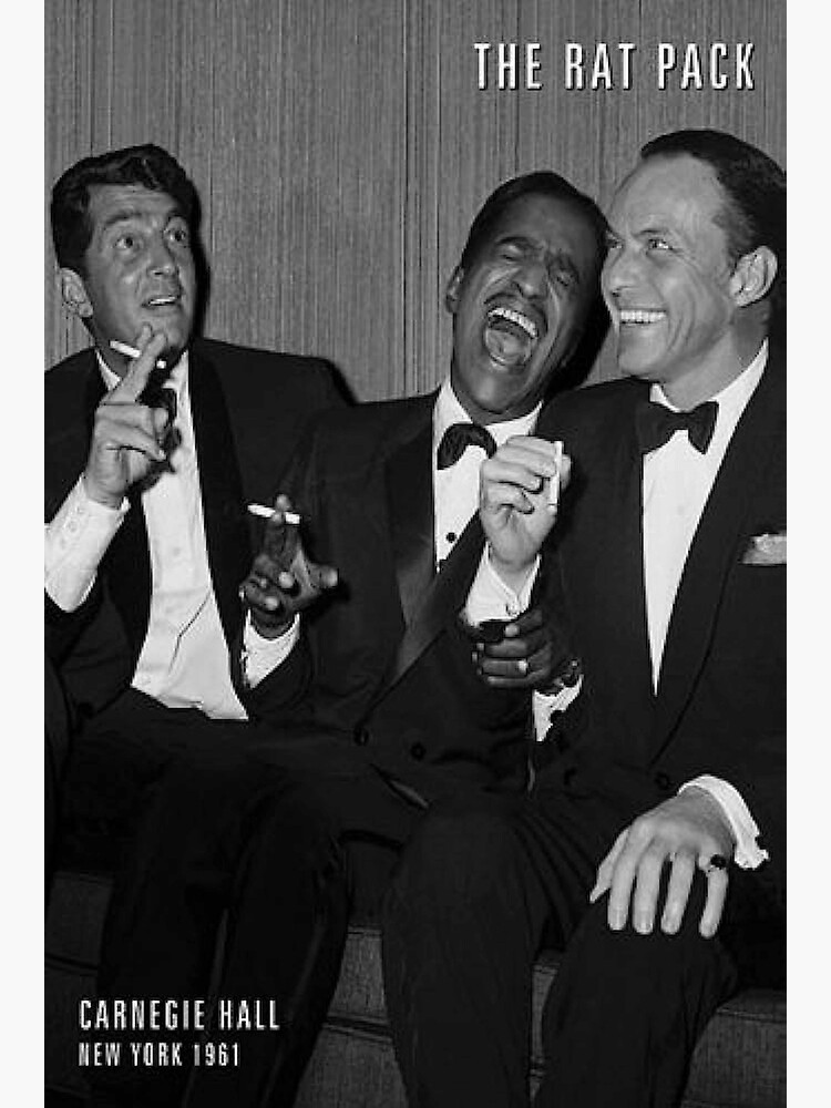 "Trio Rat Pack" Poster for Sale by KarsonMertz | Redbubble
