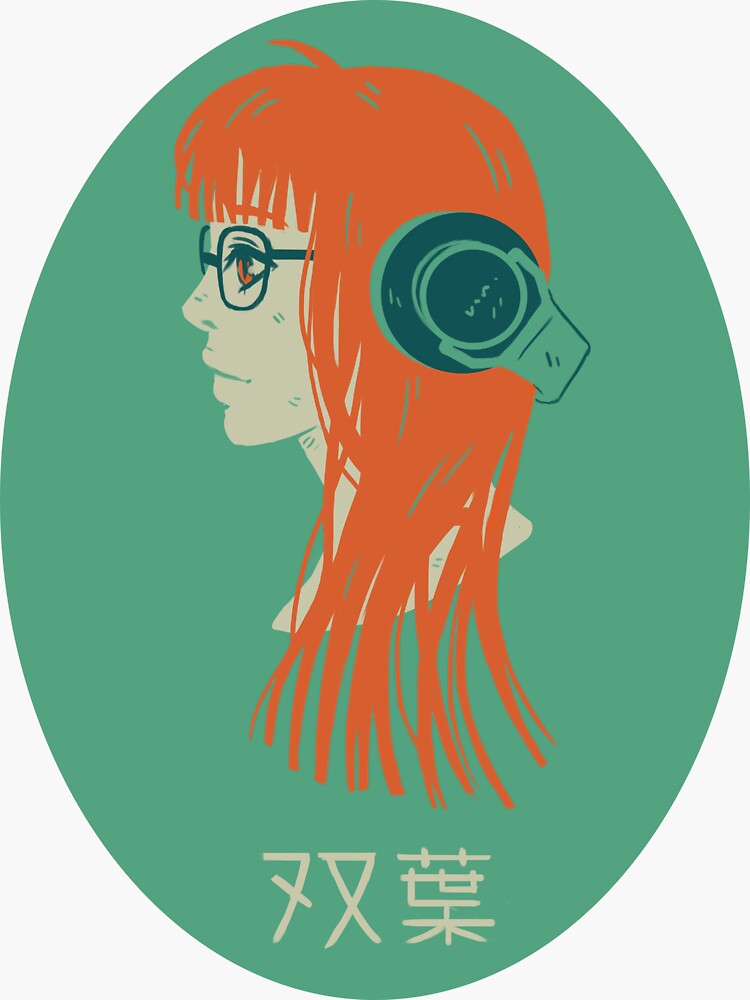 "Futaba" Sticker by HannahBurns | Redbubble