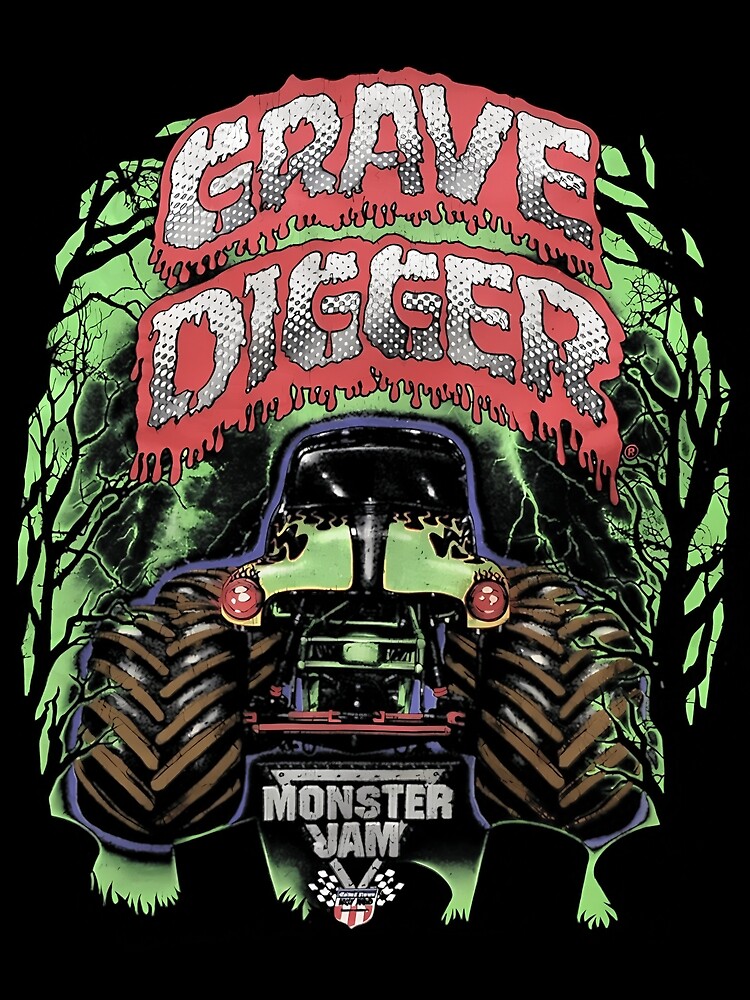 "Grave Digger Dennis Racing Vintage Legends" Poster for Sale by ...