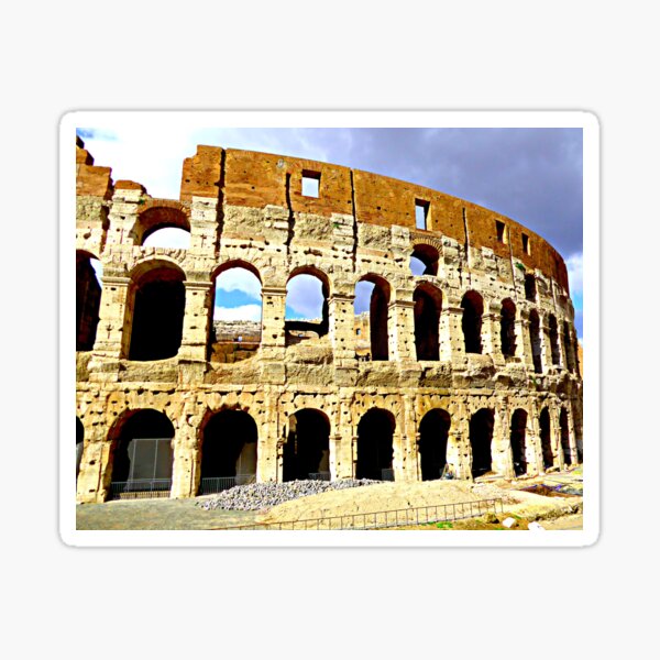 "The Colosseum............................Rome" Sticker for Sale by ...