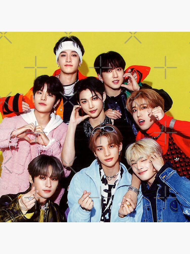 Poster for Sale avec l'œuvre « Stray Kids 5-STAR SKZ comeback 2023 affiche bang chan lee savoir ...