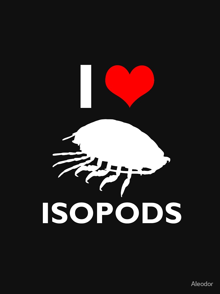 "Isopod" T-shirt for Sale by Aleodor | Redbubble | isopod t-shirts ...