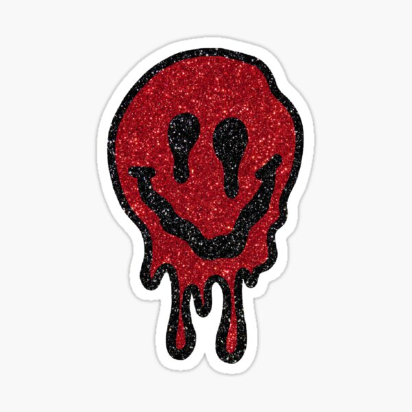 "Colgate Glitter Drippy Smiley Face" Sticker for Sale by larakoelliker ...