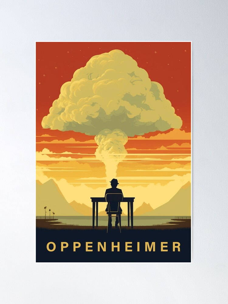 Oppenheimer 2023 Movie Poster Poster Designed & Sold By Unified Holdup
