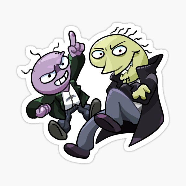 "Frowning Friends - Smiling Friends " Sticker for Sale by Jamir Jones ...