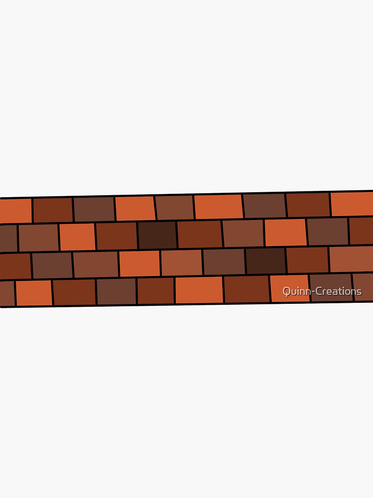 "Indy 500 Bricks" Sticker for Sale by Quinn-Creations | Redbubble