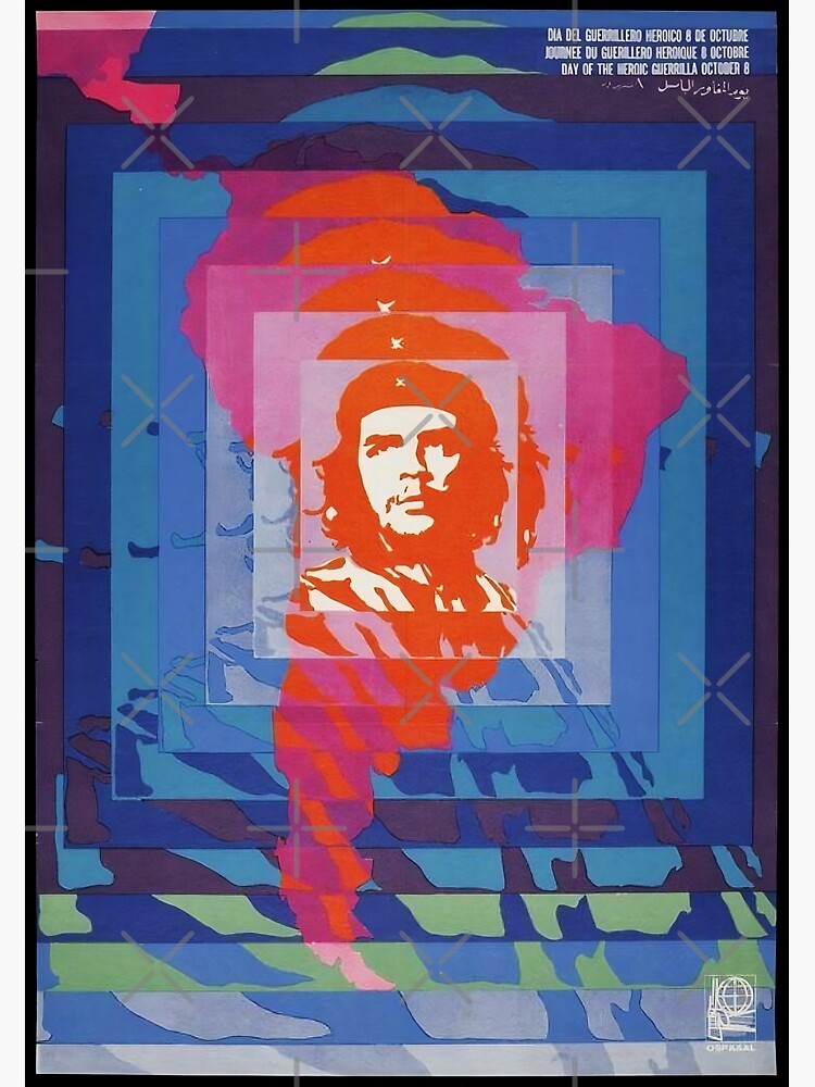 "Day of the Heroic Guerrilla - Che Guevara (1968)" Poster for Sale by ...