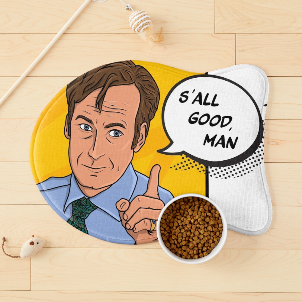 ""S'all Good, Man" Saul Goodman Better Call Saul Comic" Sticker for ...
