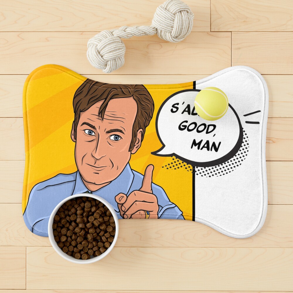 ""S'all Good, Man" Saul Goodman Better Call Saul Comic" Sticker for ...
