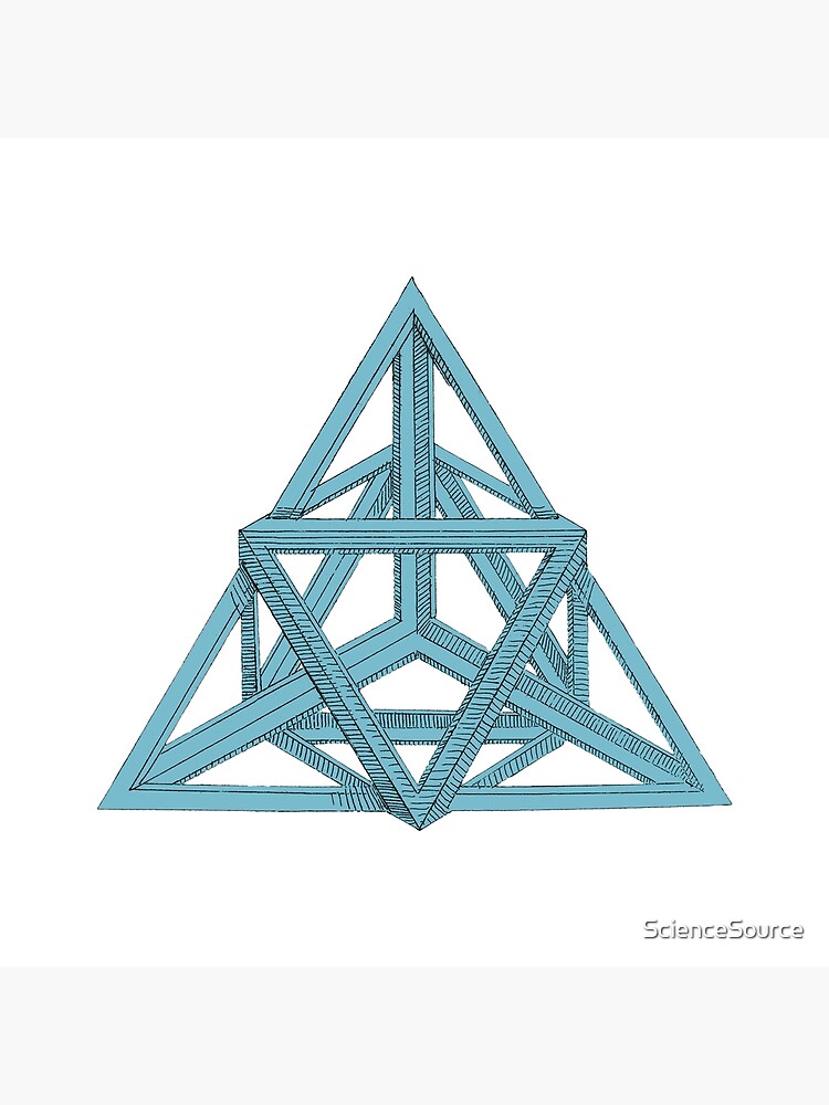 "Sacred Geometry Platonic Solid Polyhedral" Poster for Sale by ...