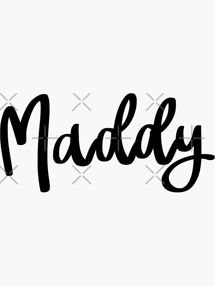 "Maddy" Sticker for Sale by ellietography | Redbubble