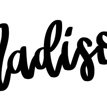 "Madison" Sticker for Sale by ellietography | Redbubble