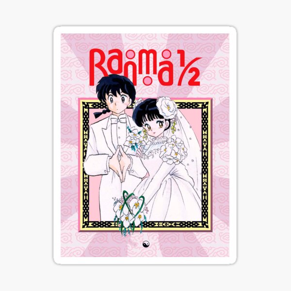 "Ranma 1/2 | Poster Manga Wedding" Sticker for Sale by GroupieClub ...