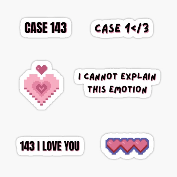 "Stray Kids case 143 lyrics " Sticker for Sale by myskzhaven | Redbubble