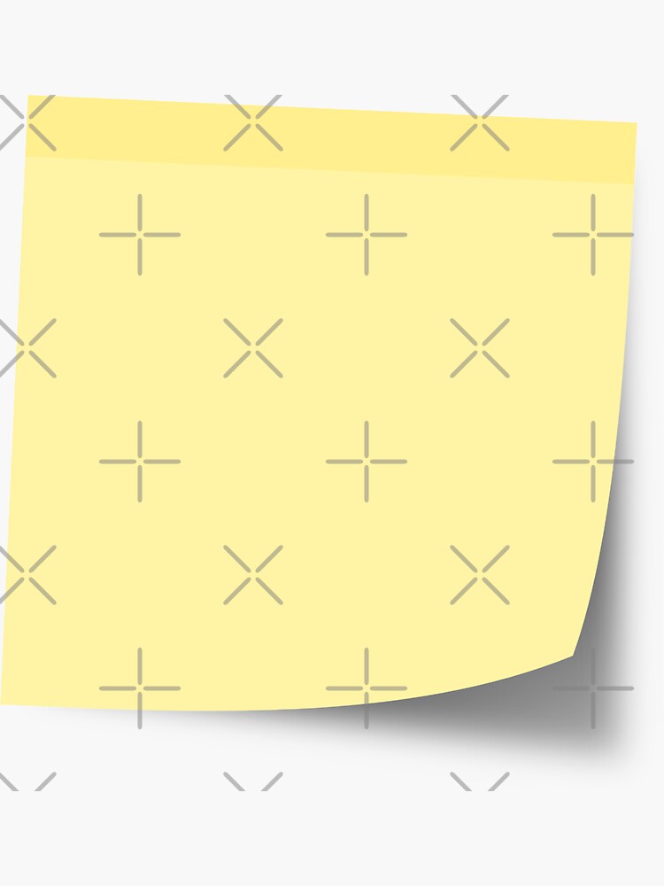 "Creative Idea Single Sticky Notes Paper Design Yellow Square 3d with ...