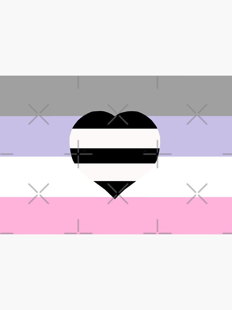 "Heteroromantic Cupiosexual Flag" Sticker for Sale by SanguineDesigns ...
