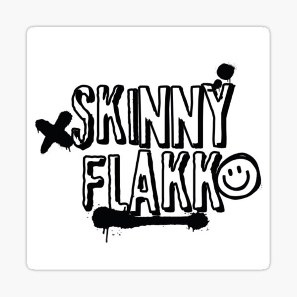 "Skinny flakko RELS B" Stickerundefined by paolaOg | Redbubble