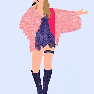 "midnights pink karma jacket the eras tour " Sticker for Sale by nerfie ...