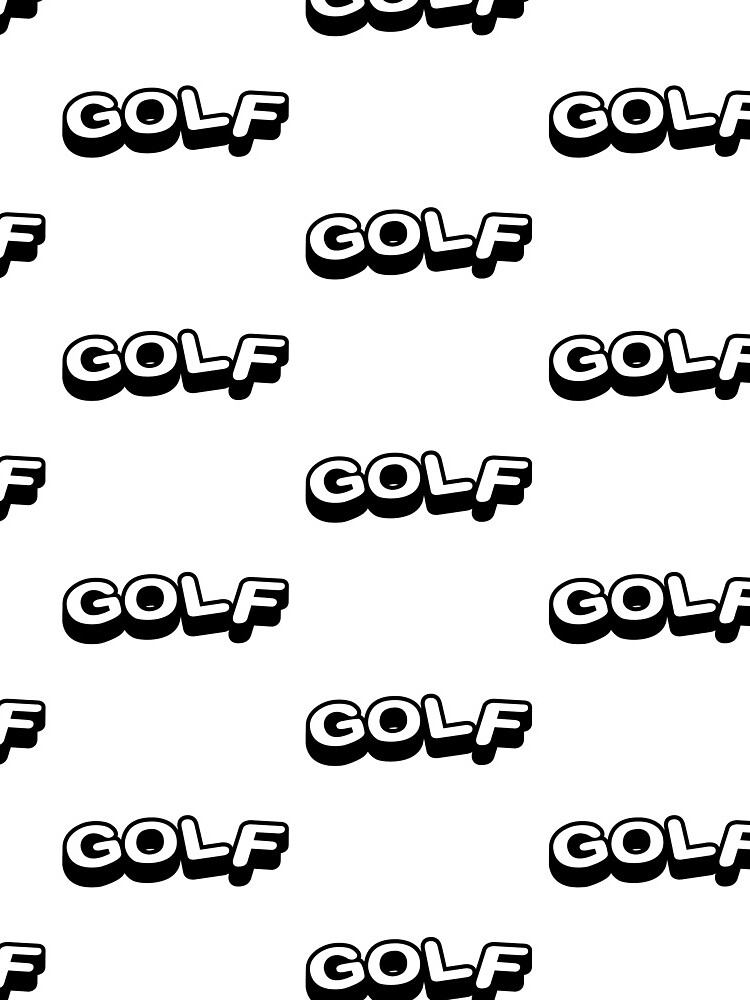 "GOLF WANG LOGO | Tyler The Creator" Drawstring Bag for Sale by PaulyH ...