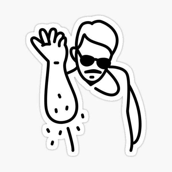 "Salt guy" Sticker for Sale by theirishtea | Redbubble