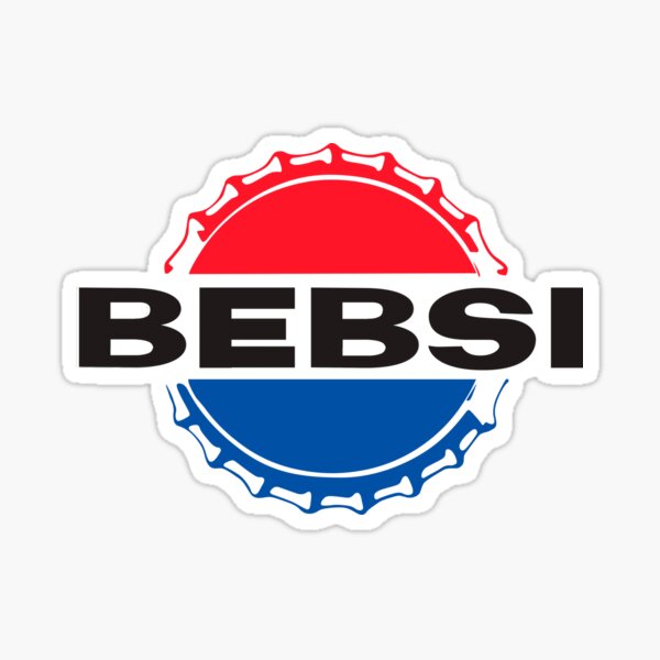"Bebsi Beverage for Arabs" Sticker for Sale by RollzArt | Redbubble