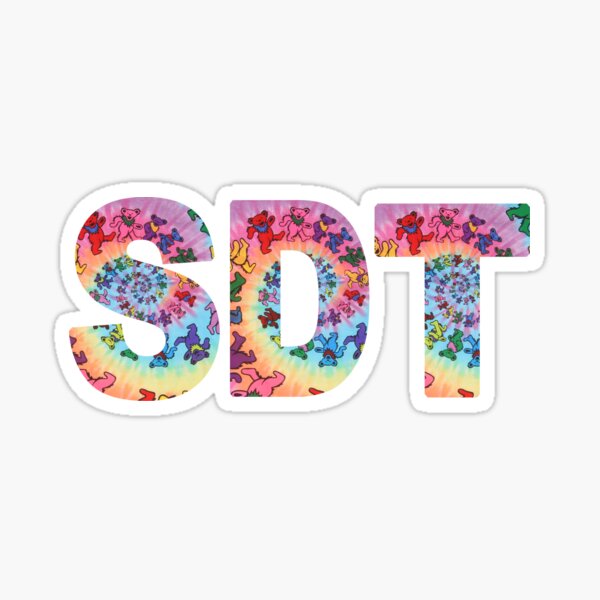 "SDT" Sticker for Sale by dylanlevkoff | Redbubble