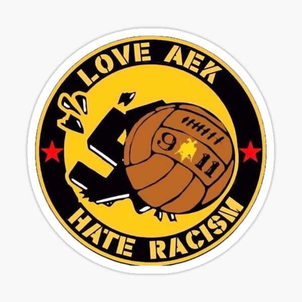"AEK ATHENS FC " Sticker for Sale by rectorchristi | Redbubble