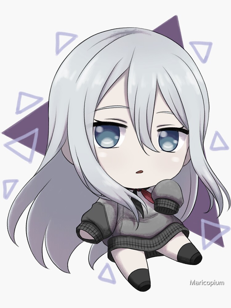 "Yoisaki Kanade chibi" Sticker for Sale by Maricopium | Redbubble