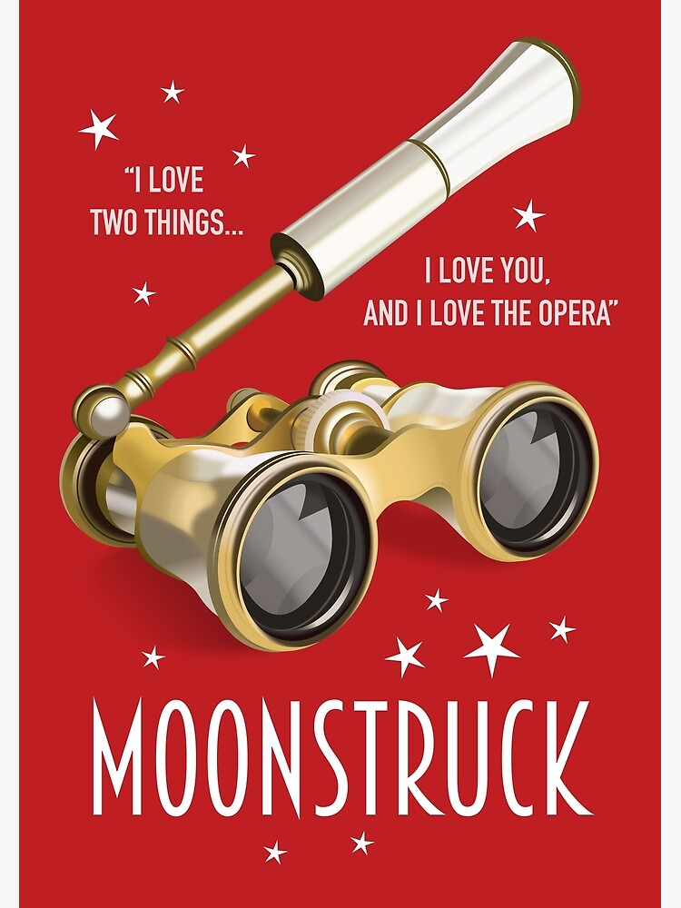 "Moonstruck - Alternative Movie Poster" Poster for Sale by ...