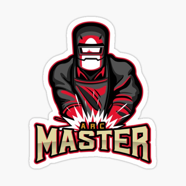 "Arc Master" Sticker for Sale by Thrill Seeker Supply Company | Redbubble