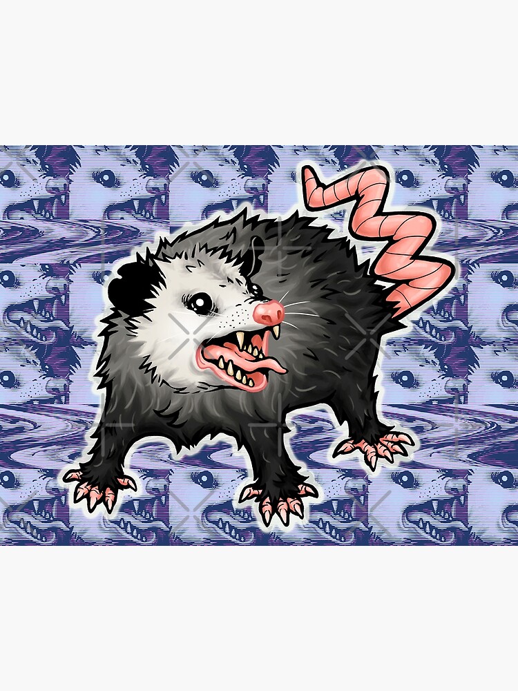 "Screaming Possum" Poster for Sale by StudioMarimo | Redbubble