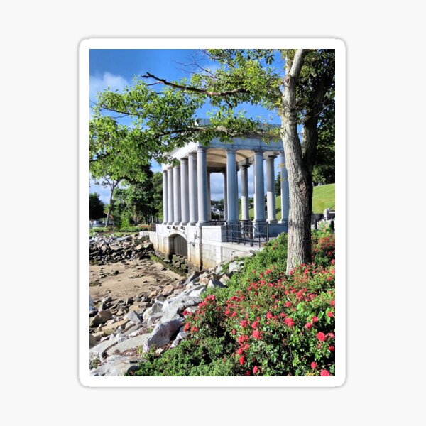 "Roses at the Plymouth Rock canopy" Sticker for Sale by JanSDrew ...