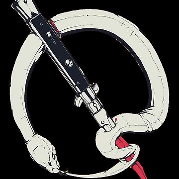 "Original Qotsa snake" Sticker for Sale by JenniferAMS | Redbubble