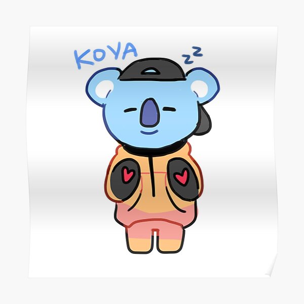 "KOYA + GOGO" Poster by randomsplashes | Redbubble