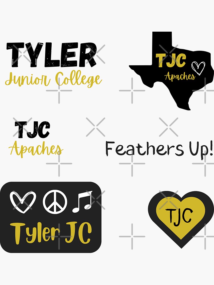 "Tyler Junior College Apache Collection" Sticker for Sale by ...