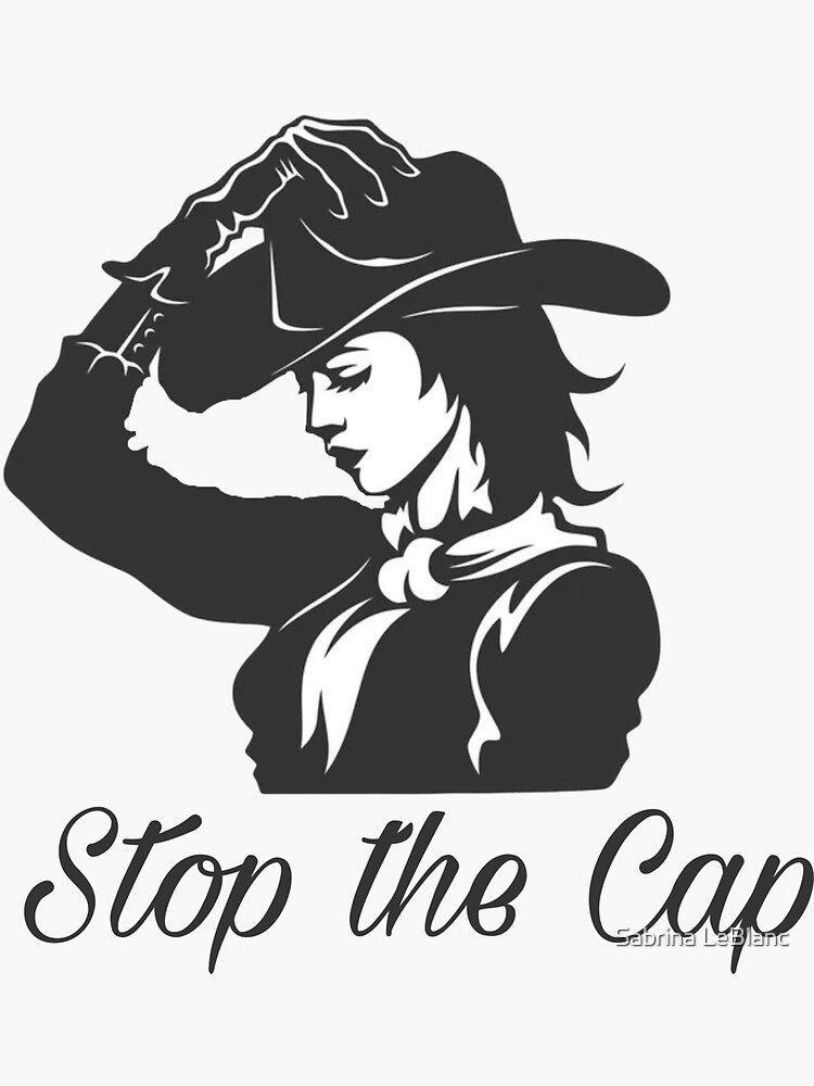 "Stop the Cap" Sticker for Sale by sableblannc | Redbubble