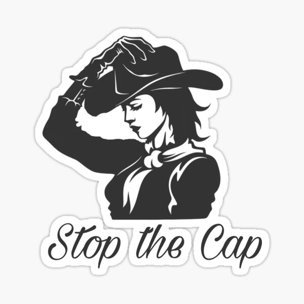 "Stop the Cap" Sticker for Sale by sableblannc | Redbubble