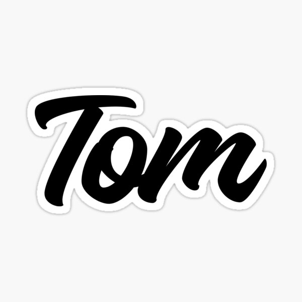 Tom Name Logo