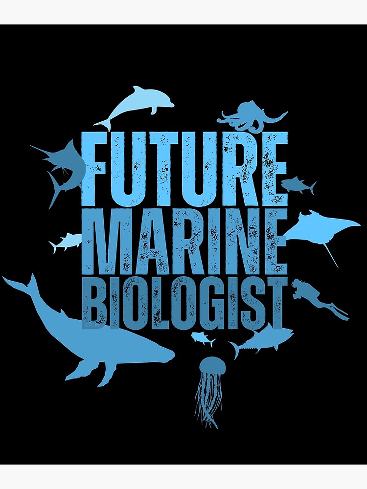 "Future Marine Biologist" Poster for Sale by ObjectOrigin | Redbubble