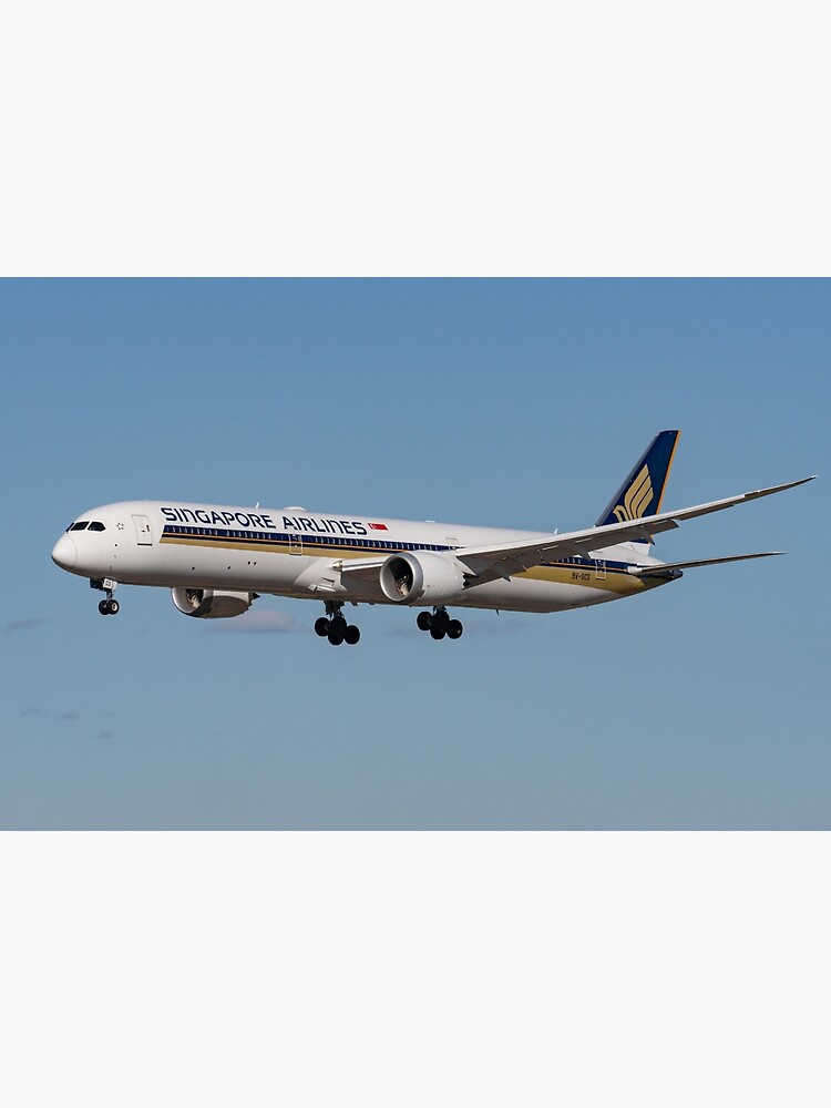 "Singapore Airlines Boeing 787-10 Dreamliner" Poster for Sale by ...