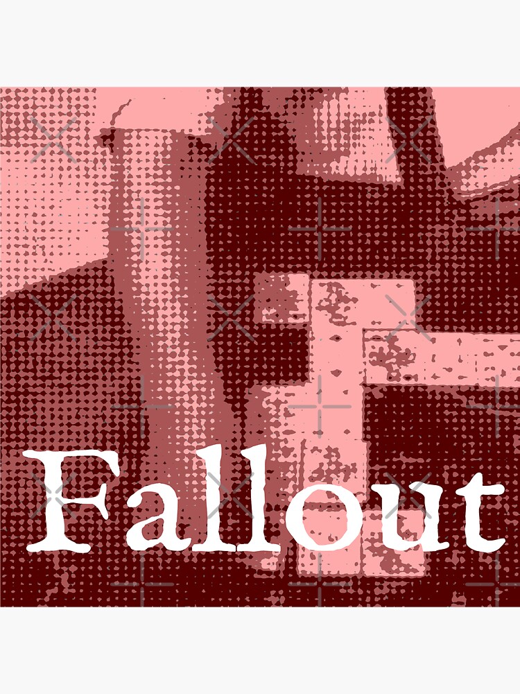 "Fallout Logo" Sticker for Sale by McClellandChase | Redbubble